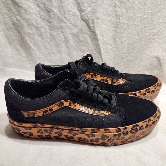 Vans | Shoes | Vans Old Skool Platform Leopard | Poshmark